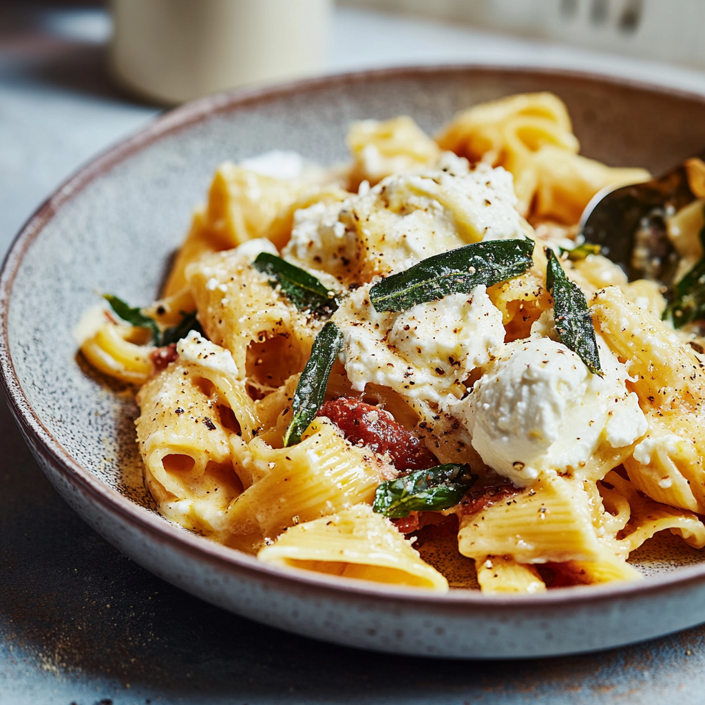 Whipped Ricotta Pasta - Daily Family Meals | Tasty Recipes