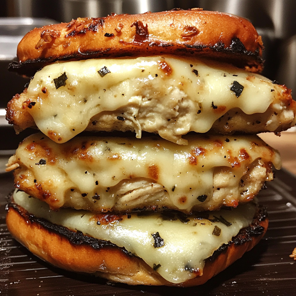 Melty Cheesy Chicken Sandwich - Daily Family Meals | Tasty Recipes