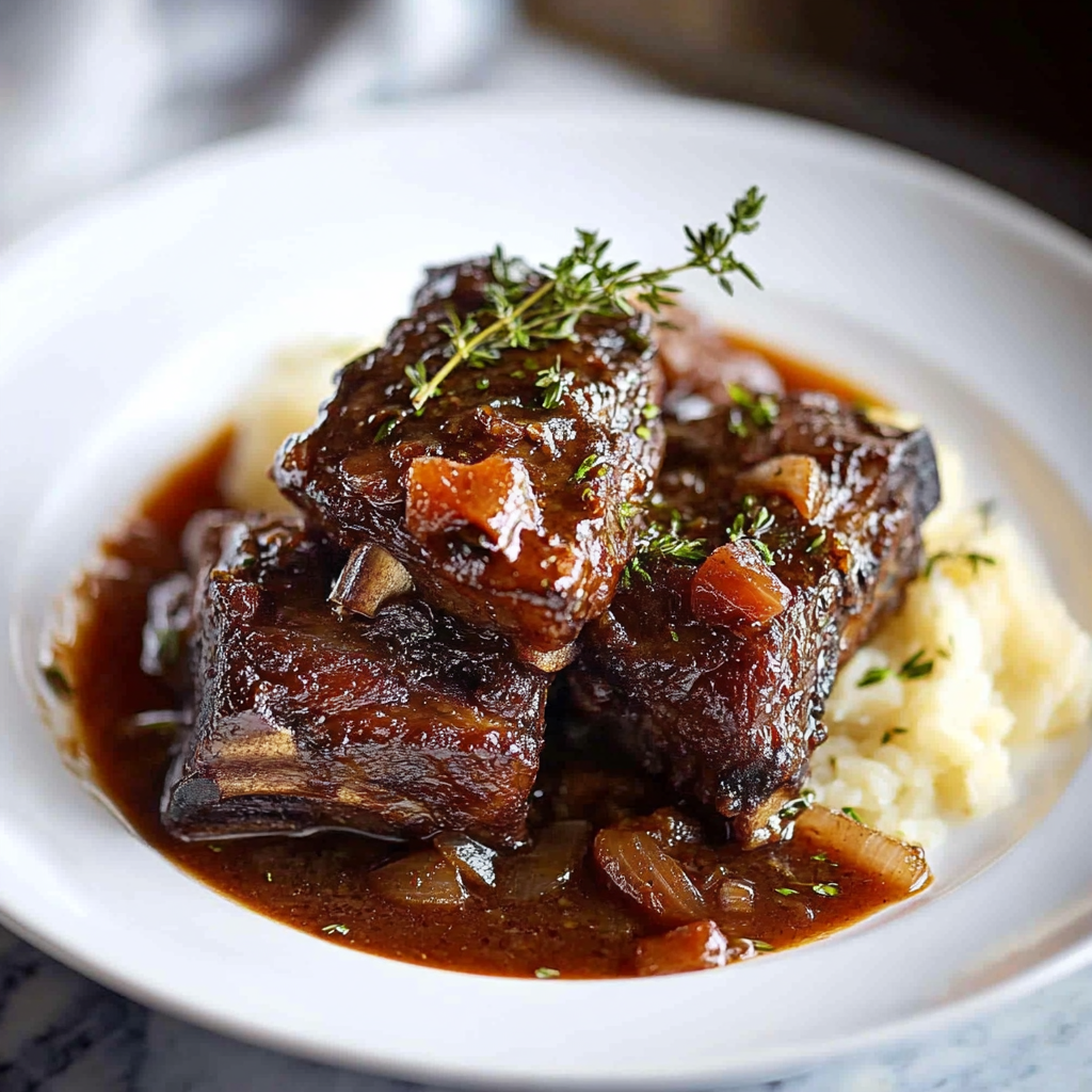 Tender Braised Short Ribs Recipe