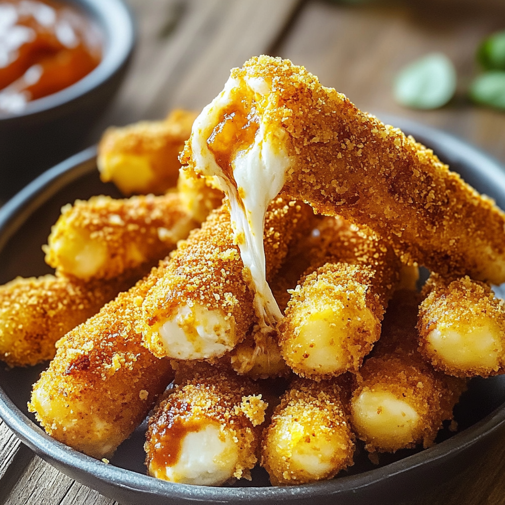 Spicy Mozzarella Sticks Recipe - Daily Family Meals | Tasty Recipes