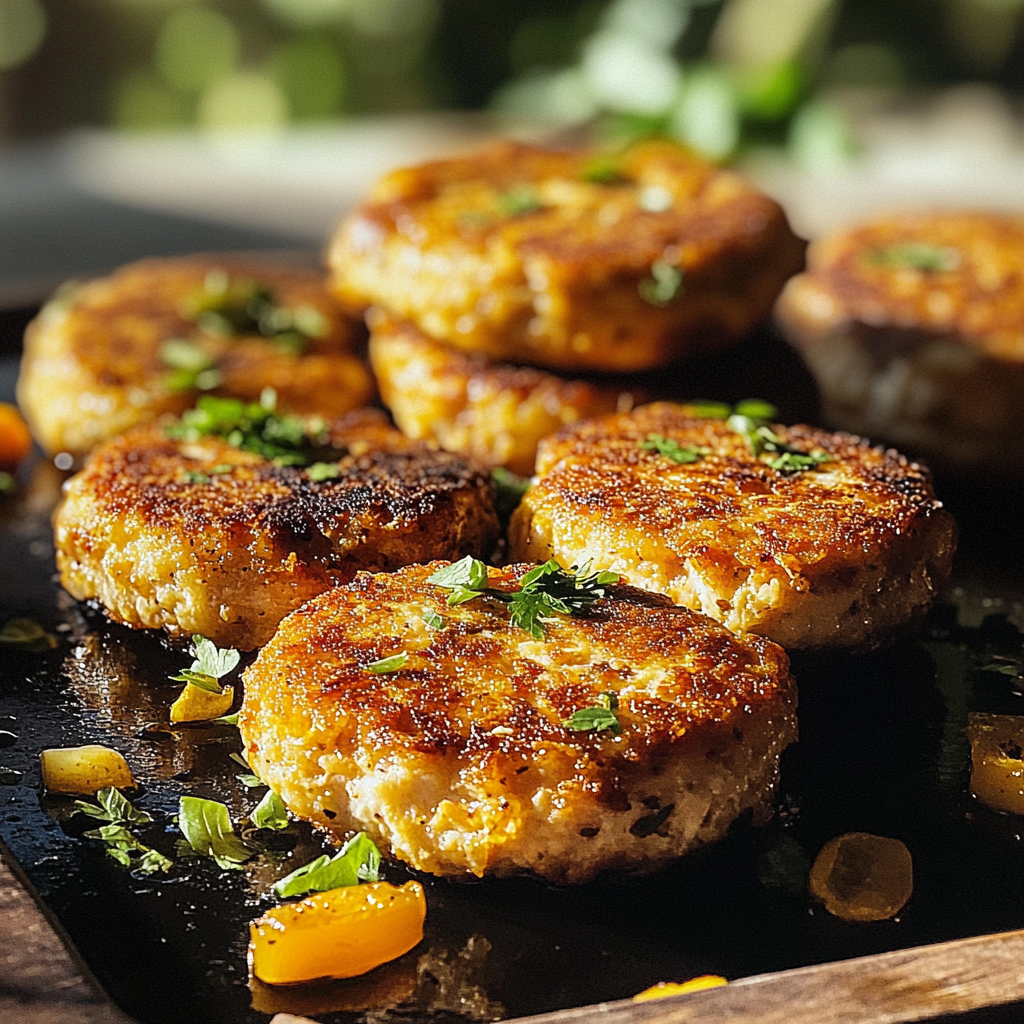Savory Chicken Patties Easy Chicken Cakes Recipe - Daily Family Meals ...