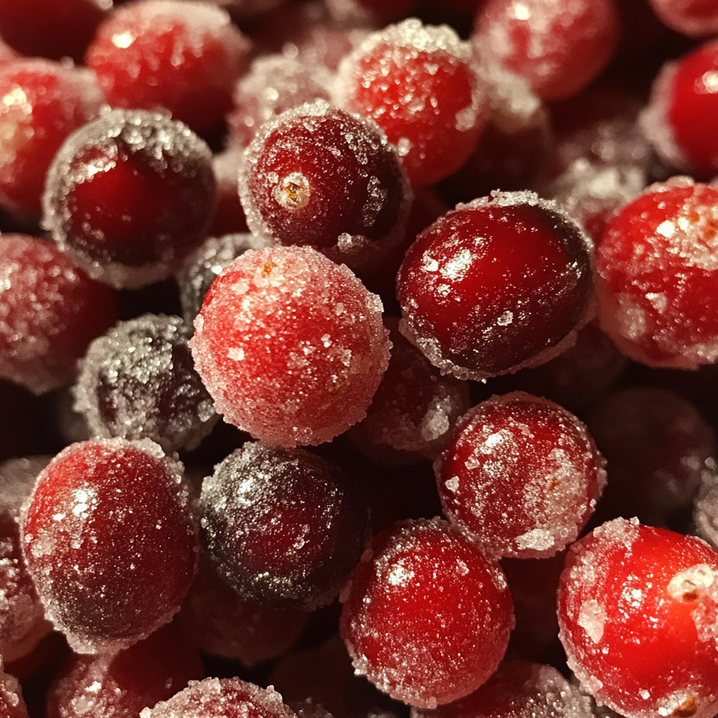 Sparkling Sugared Cranberries with Red Wine - Daily Family Meals ...