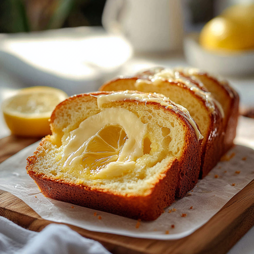 Lemon Cream Cheese Bread - Daily Family Meals | Tasty Recipes