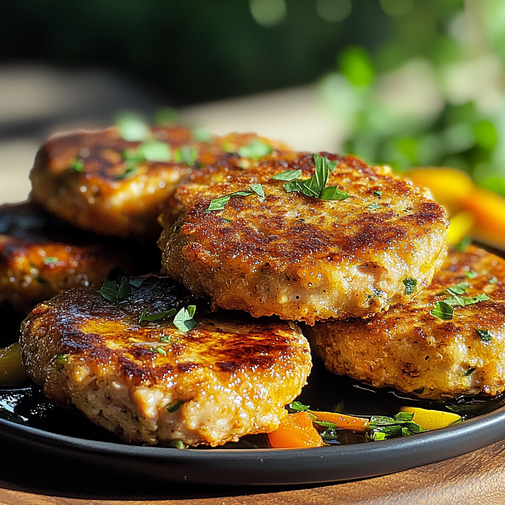 Savory Chicken Patties Easy Chicken Cakes Recipe - Daily Family Meals ...
