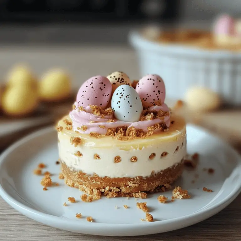 Delightful Mini Easter Cheesecake Recipe - Daily Family Meals | Tasty ...