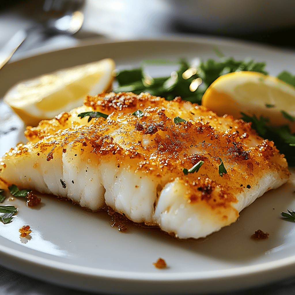 Crispy Baked Cod
