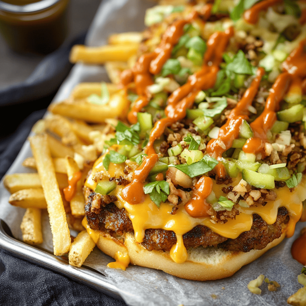 Delicious Loaded Big Mac Fries Recipe - Daily Family Meals | Tasty Recipes