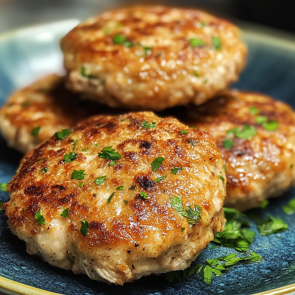 Savory Chicken Patties Easy Chicken Cakes Recipe - Daily Family Meals ...