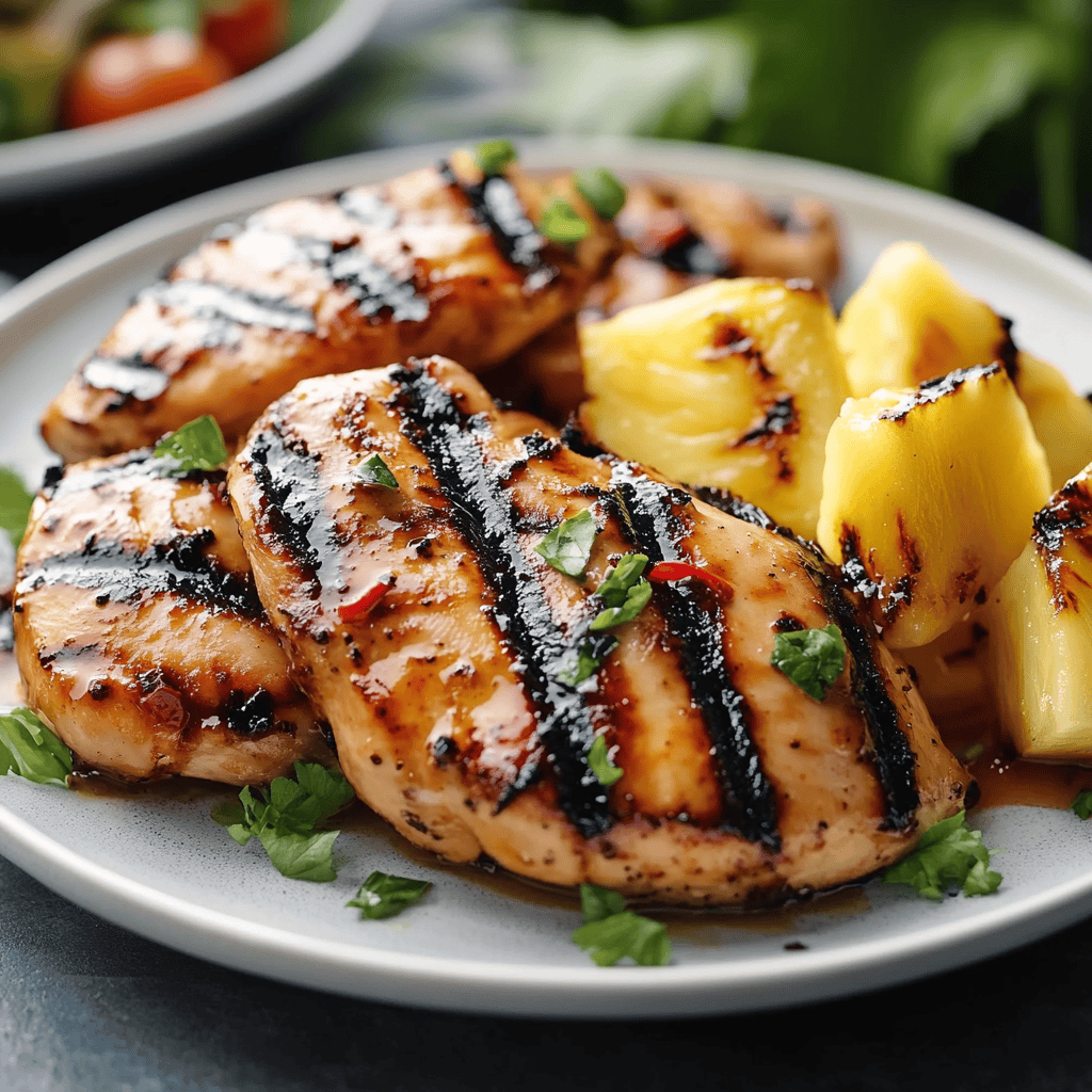 Grilled Aloha Chicken and Pineapple - Daily Family Meals | Tasty Recipes